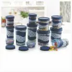 Buy Mastercook Ebiza Assorted Printed Plastic Container (Set of 12) Online at Best Prices in ...