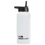 Buy The Better Home White Stainless Steel Flask Water Bottle 1000 ml ...