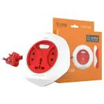 Buy Cinta CeStar White and Red 3.5 Meter 3 Pin Flex Box (CE 3157 ...