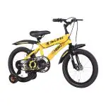 Buy Hero Blast 16T Kids Cycle with Training Wheels and Mudgaurds | Yellow | Easy Self-Assembly ...