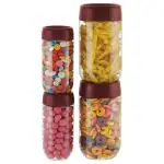 Buy Mastercook Plastic Container 900 ml x 2 and 450 ml x 2 (Set of 4 ...