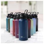 Buy The Better Home Iron Blue Stainless-Steel Insulated Flask Bottle ...