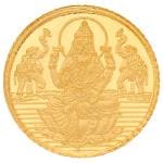 Buy Reliance Jewels Laxmi Gold 24 KT 999 1 GM Coin Online at Best ...