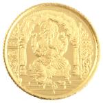 Buy Reliance Jewels Ganesh Gold 24 KT (999) 5 GM Coin Online at Best ...