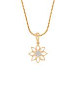 Buy Reliance Jewels 14 KT 0.389 GM Gold Pendent Online at Best Prices ...