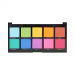 Buy Profusion Cosmetics 10 Shade Multi Finish Eye Shadow Pallete ...