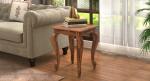 Buy Urban Ladder Nitara Solid Wood End Table (Finish : Teak) Online at ...