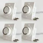 Buy Hi-Plasst Non Modular Socket Dimmer Type Fan Regulator 5.5 cm x 4 ...