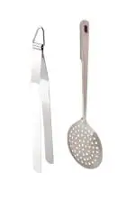 Buy Blue Wonder Stainless Steel Roti Chimta Tong With Stainless Steel ...