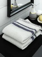Buy Athom Living Eco Saviour Premium Cotton Bath Towel/Gamcha Pearl ...
