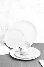 Buy Mehul Melamine Plates and bowls set, Melamine Dinnerware Set, Set ...