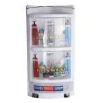 Buy BEDI ROYAL Plastic Crystal Wall Corner Cabinet for Bathroom and ...