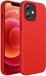 Buy Mcase Silicon Red Back Cover For Apple Iphone 12 Pro Online at Best ...