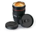 Buy Fitaza Camera Lens DSLR Coffee Drinks Leakproof Stainless Steel ...