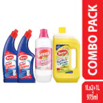 Buy Senu Cleaning Pack | Toilet cleaner 1LX2 + Floor Cleaner 1L ...