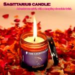 Buy THE LIGHTINGALE Big Jar Scented Wax Glass Chocolate Fragrance with Astrological Signs ...