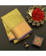 Buy The Maggam Collective Handloom Mangalagiri Cotton Silk Sarees with ...