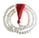 Buy Feel Touch Mart Sphatic Mala AAA++++ Shine & Round Shape Sphatik ...
