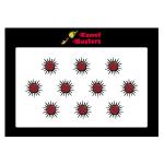 Comet Busters Traditional Red Sun Bindis (BIN1066) - JioMart