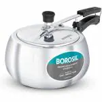 Buy Borosil Pronto Induction Base Inner Lid Aluminium Pressure Cooker ...