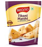 Buy Bikano Tikoni Matthi | Triangular Crispy Snacks | 200 Gm Pack ...