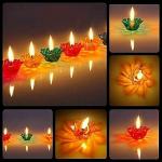 Buy MOSTSHOP LED Reflection Diyas Lamp Transparent 3D Reflection Diyas ...
