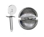 Buy Blue Wonder Stainless Steel SS Pizza Cutter With 1 Pcs Aluminum ...