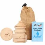 Buy Vedashree Wooden Cupholder Car Perfumes, Aqua 2 Fragrance, Organic ...