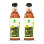 Buy Iriola Nayesha Mills Wood Pressed Mustard Oil - 1 Litre Combo ...