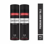 Buy DENVER Black Code Premium Body Talc (2 x 100 g) Online at Best ...