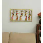 Buy DecoCraft Iron Handpainted Dancing lady frame wall decor Home decor ...