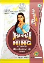 Buy DHANHAR Agmark Compounded Hing /Asafoetida / Aromatic Powder, 200 ...