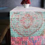 Buy PEACE WAYZ Handmade table runner and placemats for 6 seater dining ...