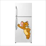 Buy Divinedesigns Multicolor Vinyl Jerry Fridge Sticker Online at Best ...
