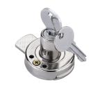 Buy REEVA QUEEN Overlap Lock for Home and Office use. SILVER LOCK ...
