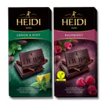 Buy Heidi Vegan Raspberry Chocolate 80g & Mint And Lemon Dark Chocolate ...