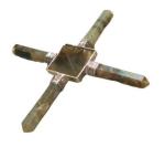 Buy Jet International Labradorite 4-Point Pyramid Generator Online at ...