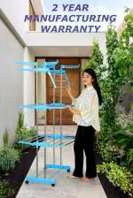 Buy LOOT-LEY Heavy Duty Clothes Stand for Drying | Stainless Steel ...