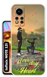 Buy Snazzy Multicolor Silicon Shock Proof Back Cover for Infinix NOTE ...