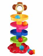 Buy Mimy 5 Layers Swirling Ball Ramp Roll Ball Toy for Baby Kids | Drop ...