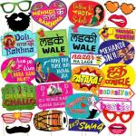 Buy Zyozique 27 Pcs Mehandi Props For Photoshoot,Marriage Props For ...