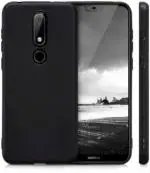 Buy Multronics Black Rubber Back Cover Compatible With Nokia 4.2 Online ...