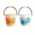 Buy Regalo Plastic Bucket 5Ltr Bucket -Small (NewFlower_Packof2) Online ...