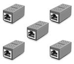 Buy MVTECH RJ45 Coupler Cat7, Cat6 Cat5e RJ45 8P8C Inline lan Coupler Female to Female Connector ...