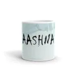 Buy Rish Aashna Printed Sky Blue Ceramic Coffee Mug, 350 Ml Online at ...