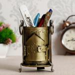 Buy Dartistry Antique Sigadi Pen Holder / Pen Stand / Pen Holder For ...