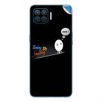 Buy GADGETSWRAP Printed Vinyl Skin Sticker for Oppo F17 Pro - thinking ...