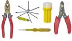 Buy INDITRUST 1pc Plier, 1pc Wire cutter, 1pc Electric Tester and ...