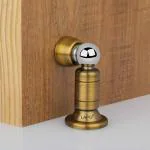 Buy LAPO Round Stainless Steel 4 inch Door Magnet Stopper Soft-Catch ...