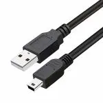Buy JAMUS USB 2.0 A to Mini 5 pin B Cable for External HDDS/Camera/Card ...
